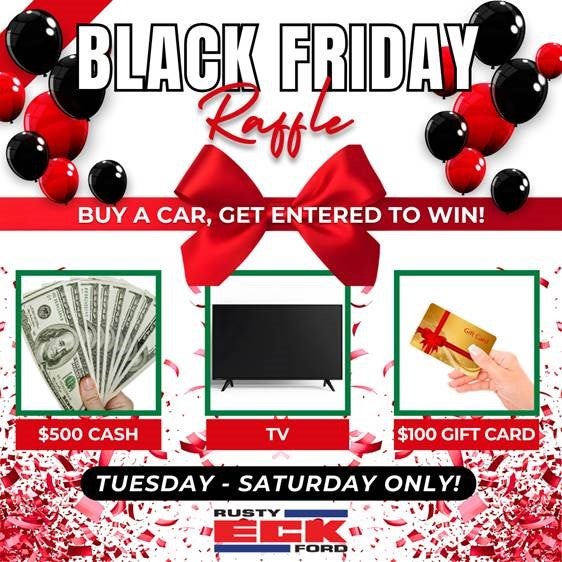 Rusty Eck Ford Black Friday Event